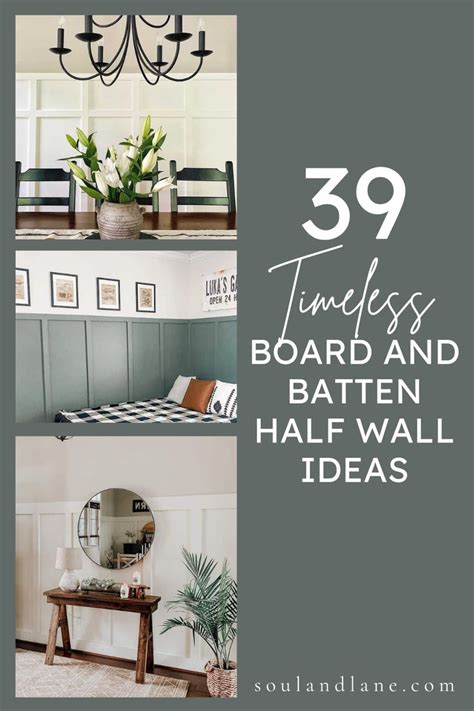 39 Board And Batten Half Wall Ideas To Spice Up Your Blank Wall Board