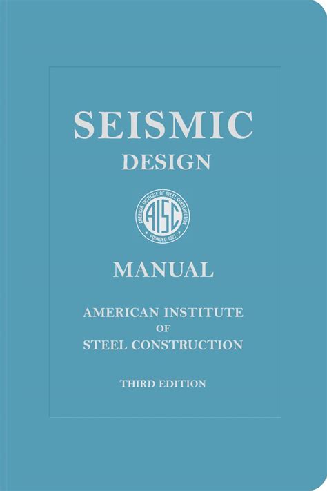 Seismic Design Manual 3rd Edition 9781564240354 Books