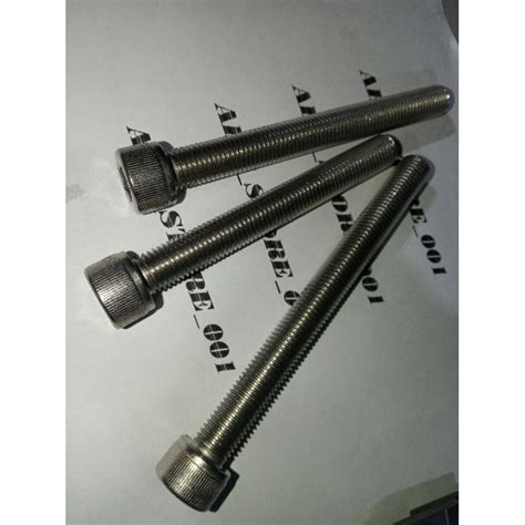 Baut L M10 X 100 10cm Drat Halus 1 25 Stainless 304 THE A2 70