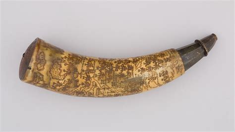 Powder Horn Colonial American The Metropolitan Museum Of Art
