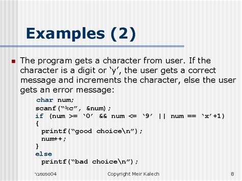 C Programming Language Chapter 2 Control Flow 04