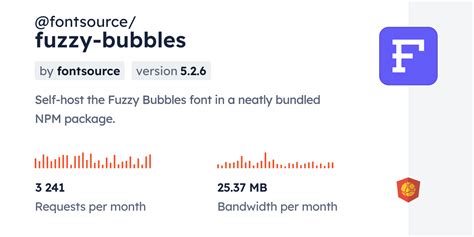 Fontsource Fuzzy Bubbles Cdn By Jsdelivr A Cdn For Npm And Github
