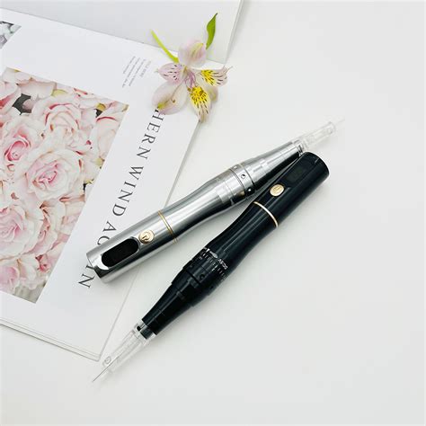 Private Logo Wireless Eyebrow Tattoo Pen Microshading Supplies Microblading Kit Digital