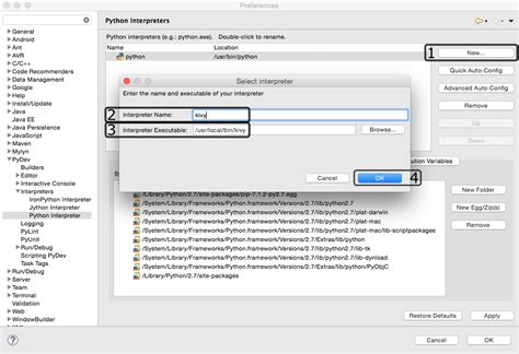 Kivy Eclipse And Pydev Also Pypy Stack Overflow