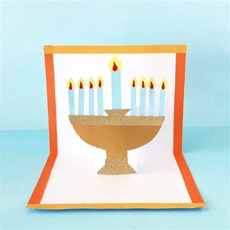 Free Printable Menorah Template Template Free Printable