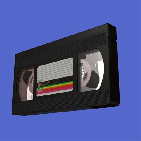 详细的 Vhs 录像带 3d模型 79 Fbx Obj Ma Free3d
