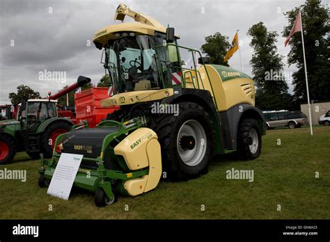Krone Easyflow 300s Forage Collection Header Which Can Turn Hay Grass