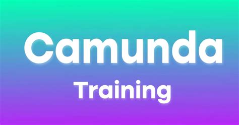 Camunda Training 1 Camunda Online Training