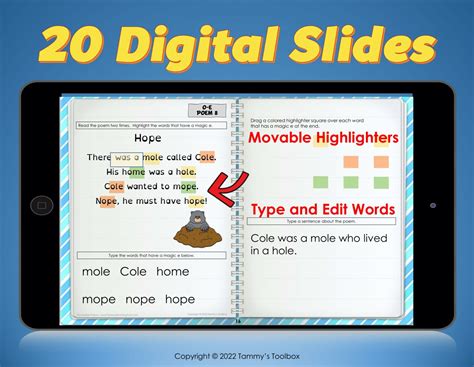 Magic E Decodable Readers Poems And Worksheets Made By Teachers