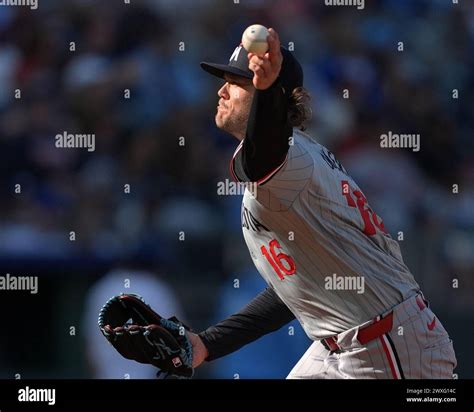 Mar 30 2024 Minnesota Twins Relief Pitcher Steven Okert 16 Brings A