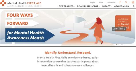 Mental Health First Aid Usa Mhfa Early Intervention Training