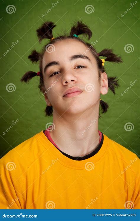 My New Hairstyle Stock Image Image Of Hairstyle Color 23801225