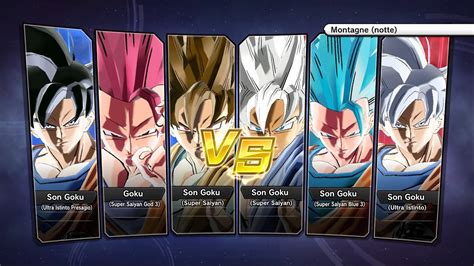 Xenoverse 2 Requested Match PC Goku SSJ Goku SSJG3 Goku UIP Vs