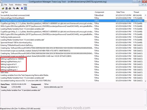 How Can I Increase The Smstslog File Size For Pxe Based Os Deployments