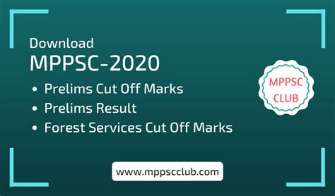 MPPSC Cut Off Marks List MPPSC Club