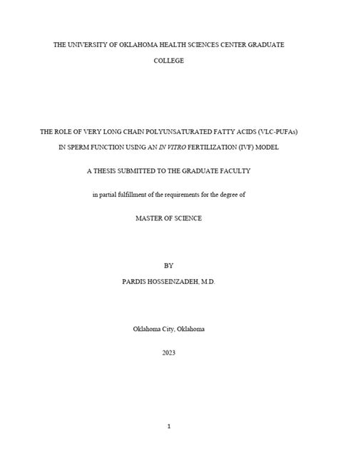 The Role Of Very Long Chain Polyunsaturated Fatty Acids Vlc Pufas In