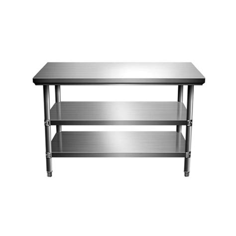 Three Layers Stainless Steel Work Bench Folded Kitchen Island Working