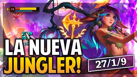 ¡gameplay Lillia La Nueva Jungla Esta Op League Of Legends Youtube