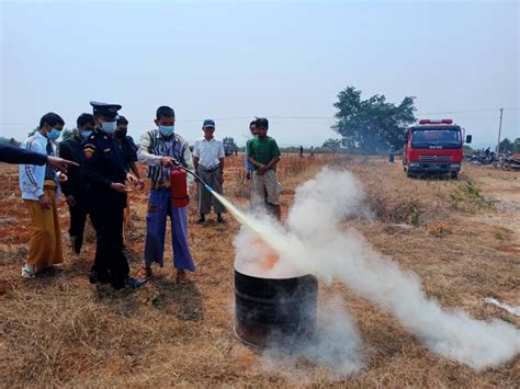 မိုင်းကိုင်မြို့နယ်၊ ဝမ်ဖွီးကျေးရွာအုပ်စု၌ မီးဘေးအန္တရာယ် ကြိုတင်ကာကွယ