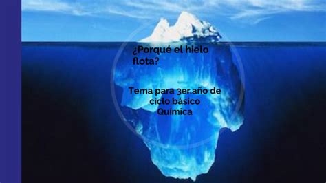 PRUEBA Porqué el hielo flota by Luisa Silva on Prezi