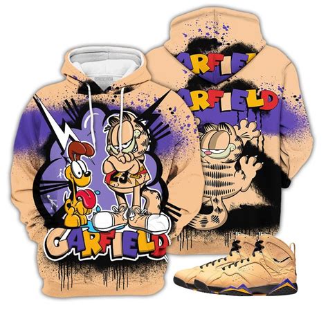 Funny Garfield Odie Shirt Match Retro Vachetta Tan 7s Tee Etsy
