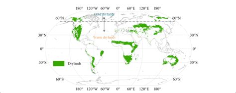 Figure Spatial Distribution Of Global Drylands Download Scientific
