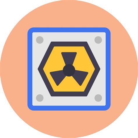 Radiation Detailed Grid Badge 67996055 Vector Art At Vecteezy