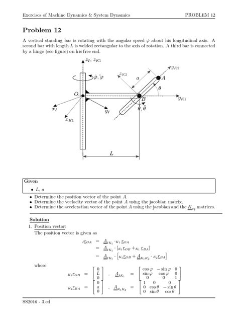 Exercise3 Solutions Pdf Euclidean Vector Algebra