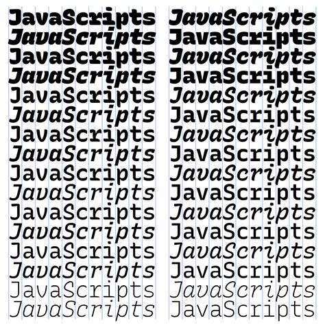 Recursive A Typographic Palette For Code Ui Behance