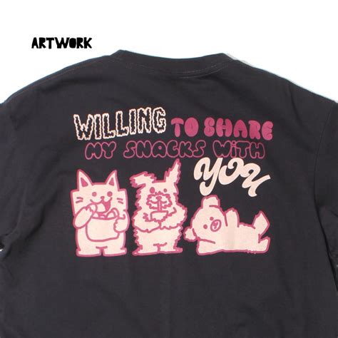 Artwork Snack Pass T Shirt For Men Shopee Philippines