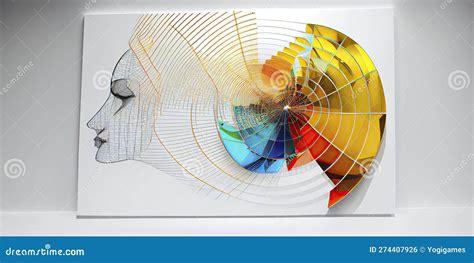 Striking Image That Showcases The Capabilities Of AI Such As A Machine Learning Algorithm In