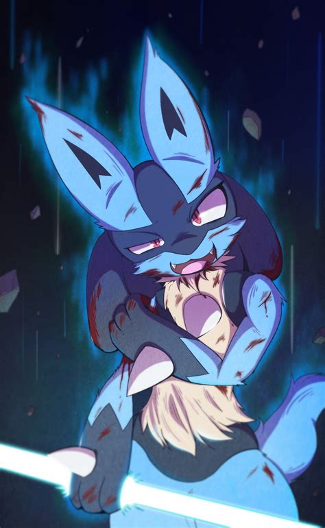 Lucario Pok Mon Image By Nemomo San Zerochan Anime Image Board