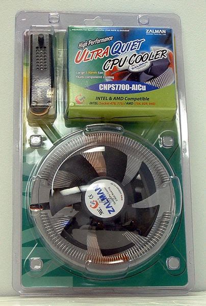 Zalman CNPS7700-AlCu CPU Cooler - Introduction