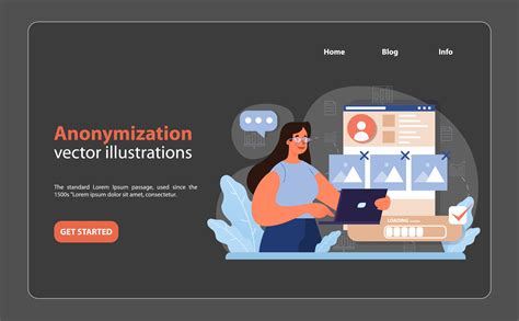 Anonymization Concept Flat Illustration 44865548 Vector Art At Vecteezy