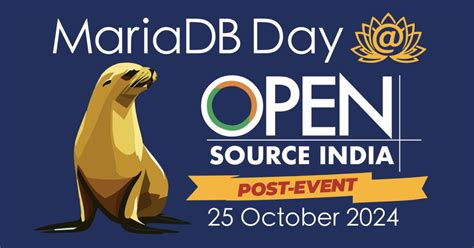 Mariadb Serverfest India