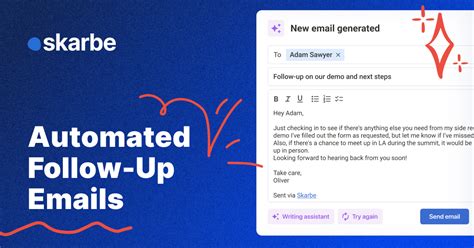 Automated Follow Up Emails Software Skarbe