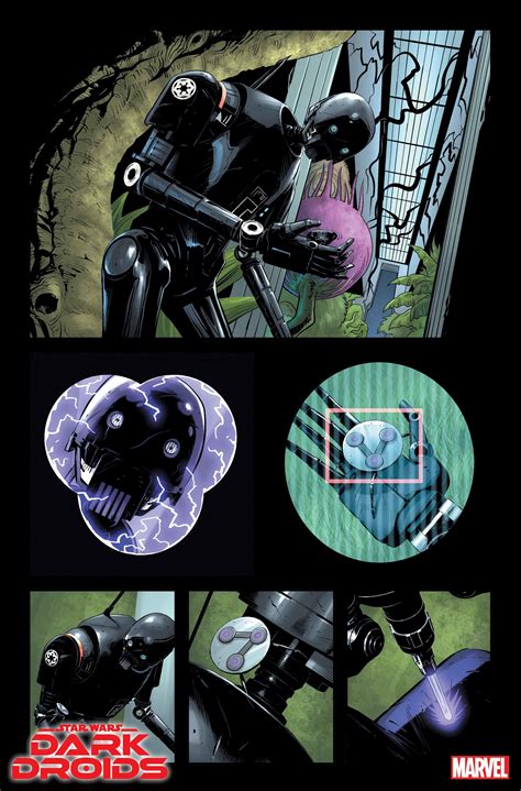 Marvel Reveals Star Wars Dark Droids 1 First Look Exclusive