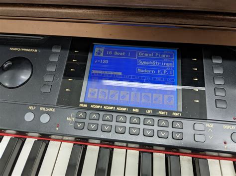 Technics Sx Pr700 Digital Piano Ensemble In Mahogany Stock Number 2234