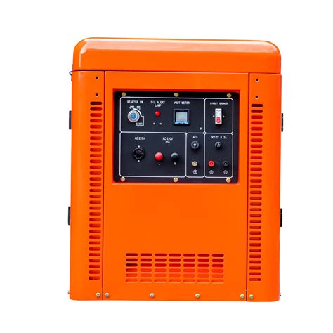 Ats Soundproof Generator 8kw 8kva Three Phase Silent Type Portable