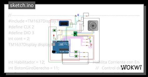motor a pasos con a4988 wokwi esp32 stm32 arduino simulator