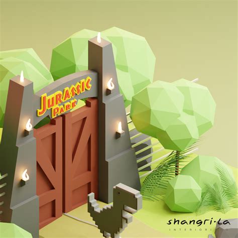 Jurassic Park On Behance