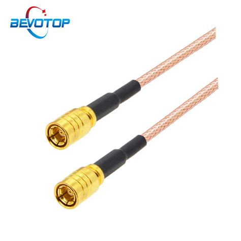 SMB Female To SMB Female Straight Jack 50 Ohm RG316 RF Coaxial Cable