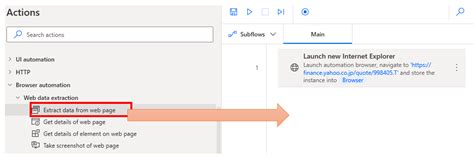 Extract Data From Web Page Actionpower Automate Desktop Kaizen