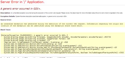 Generic Error Came When I Try To Crop In Image Cropper In Umbraco 4711 Ui Questions Our