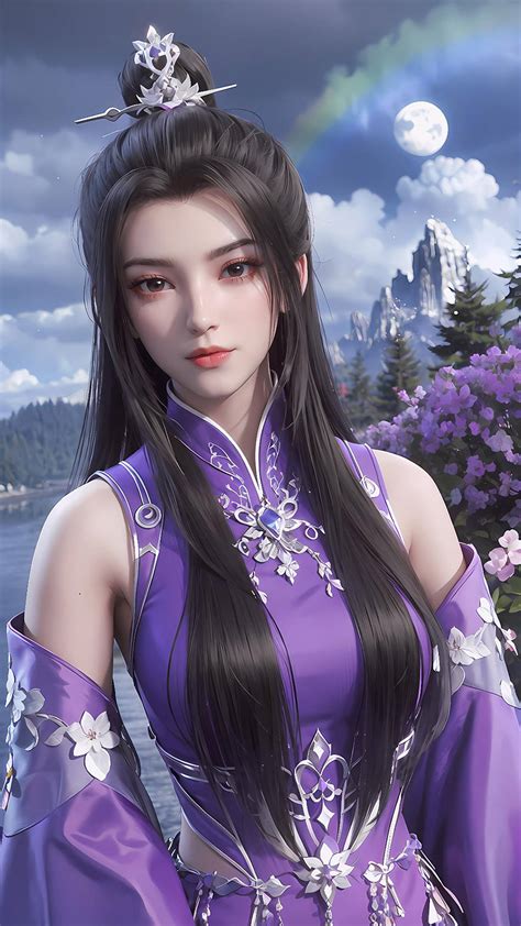 仙逆国漫女神AI手机壁纸凤栾柳眉李慕婉 搜狐大视野 搜狐新闻