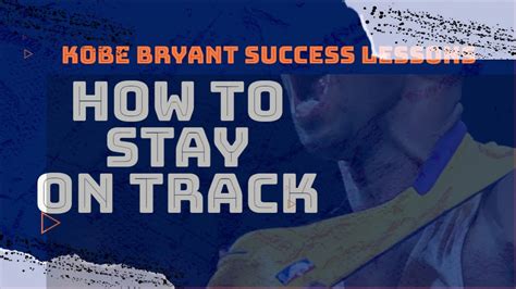 Kobe Bryant Shares His Success Secrets Youtube