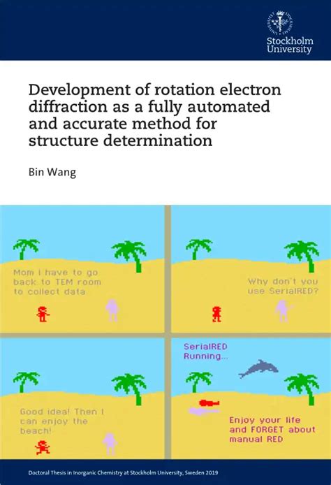 Development Of Rotation Electron Diffraction As A Fully Automated And
