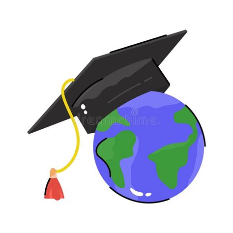 Take A Look On This Drawing Design Sticker Of Global Education Stock Vector Illustration Of