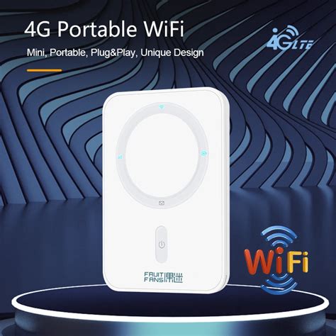 카드리더기 잠금 해제 무선 와이파이 휴대용 모뎀 미니 야외 핫스팟 포켓 Mifi Sim 카 티몬