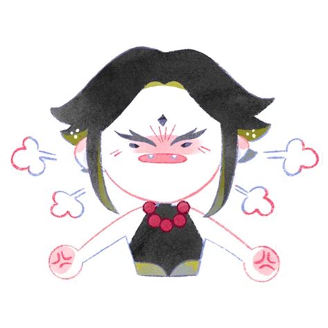 Авторский стикерпак Genshin Impact Telegram Stickers